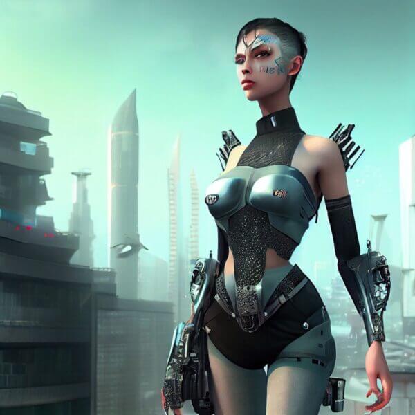 Midjourney My Best3: Fashion in 2050: 2050年のファッション | TO BE CONTINUED